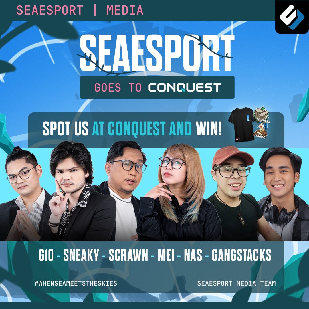 CONQuest Festival 2023: When SEA meets the skies | by SEAesport | Medium