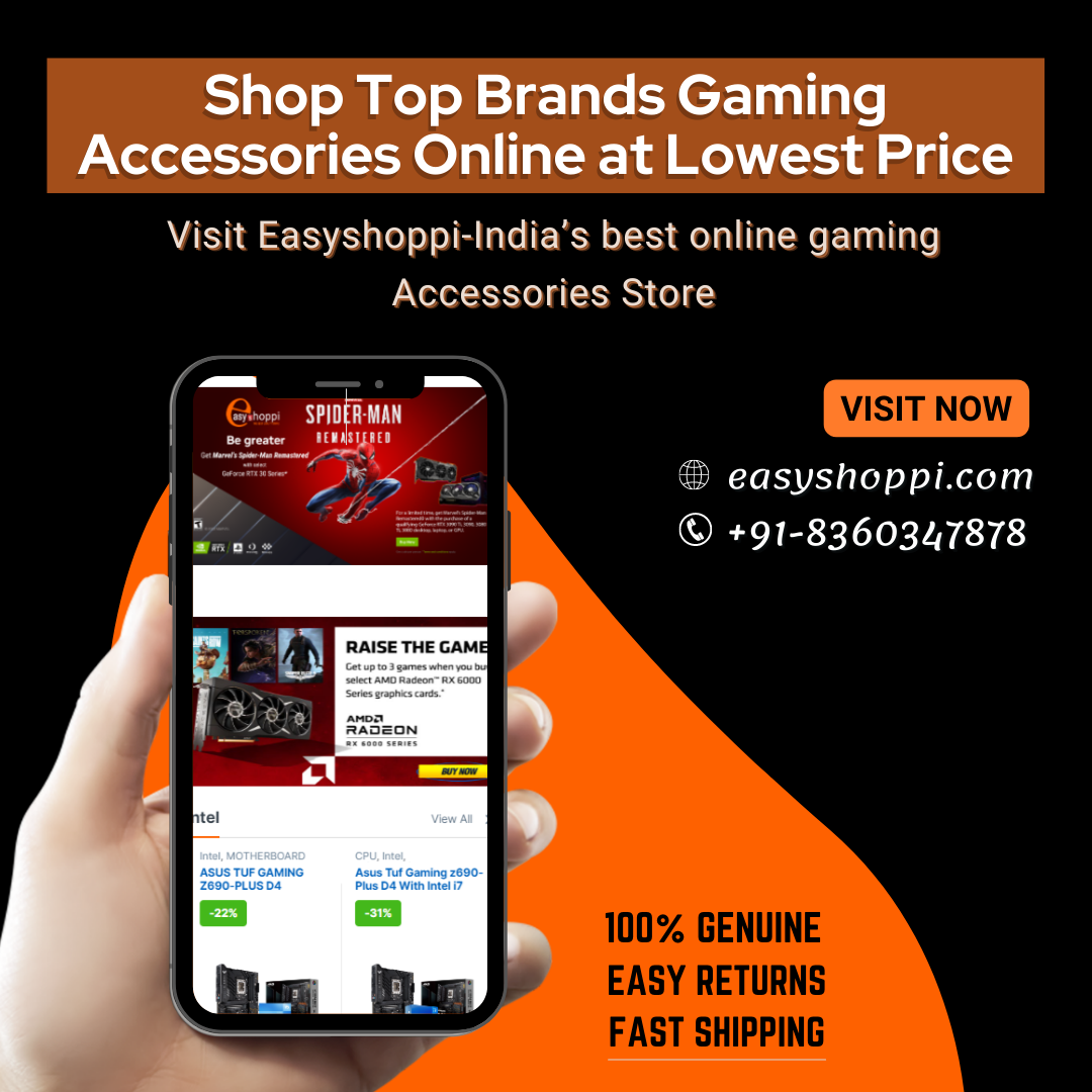 Top Brands Gaming Accessories Online - Easy Shoppi - Medium