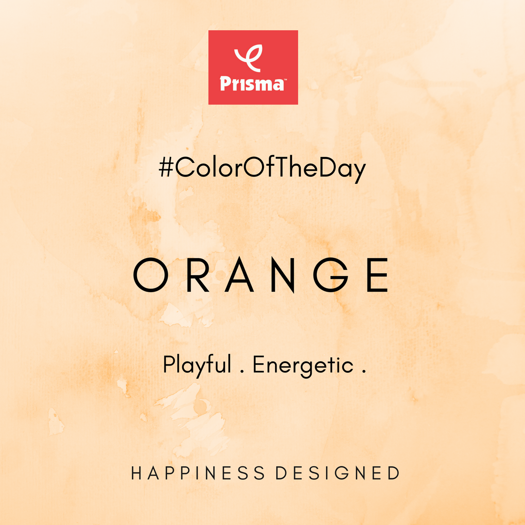 Prisma Color Of The Day #Orange. The color of Playful & Energetic… | by ...
