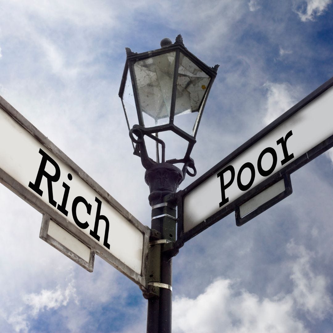 The Rise of The Poor Rich. Even high-income earners can lose their ...