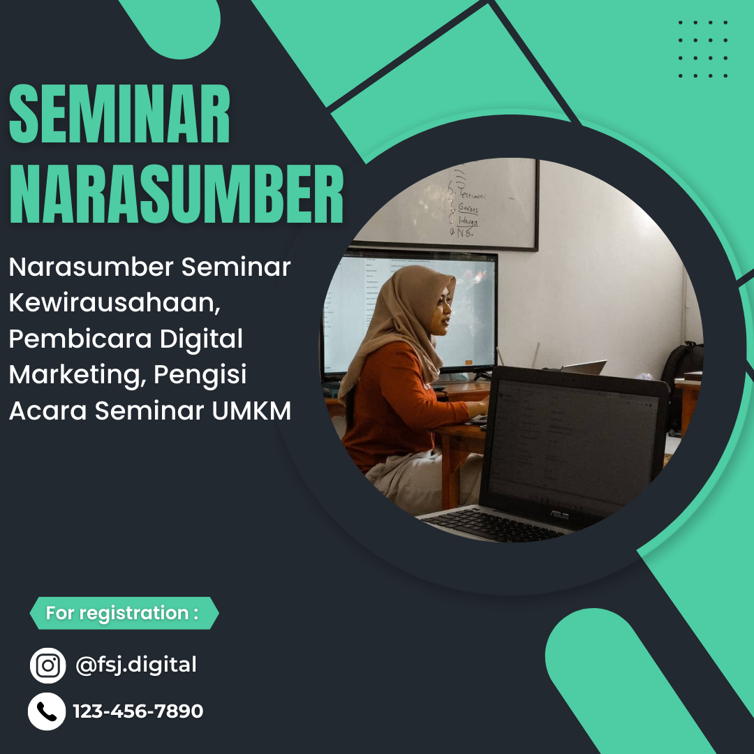 Narasumber Seminar Kewirausahaan di Sekolah Tinggi Manajemen Informatika dan Komputer Adi Unggul ...