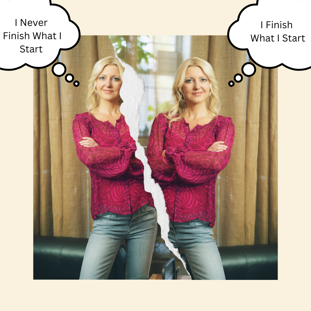 I Never Finish Anything I Start. Do you have a story, phrase, or even a ...