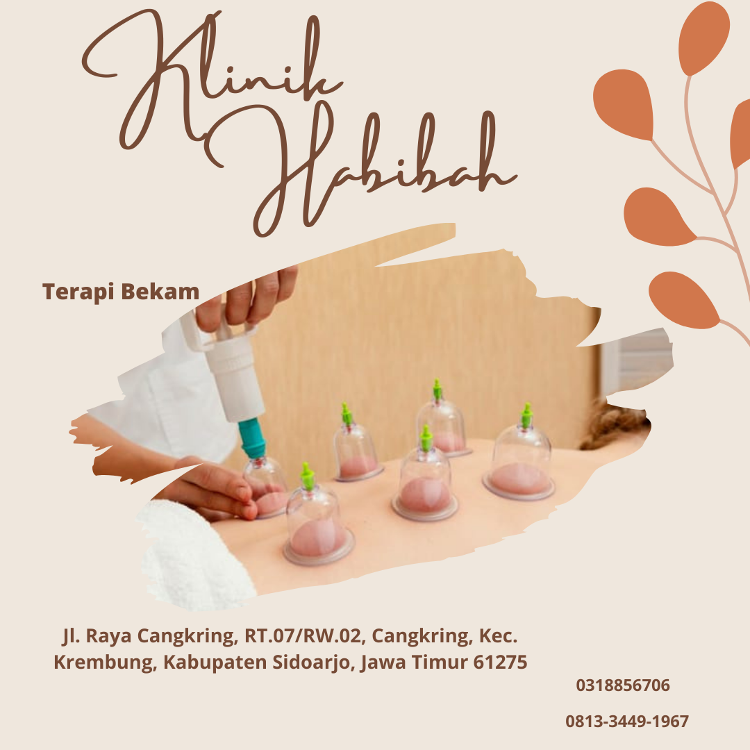 FASILITAS LENGKAP, wa 0813-3449-1967, Melayani Bekam Amanah Klinik Habibah Krian KLIK https://wa ...