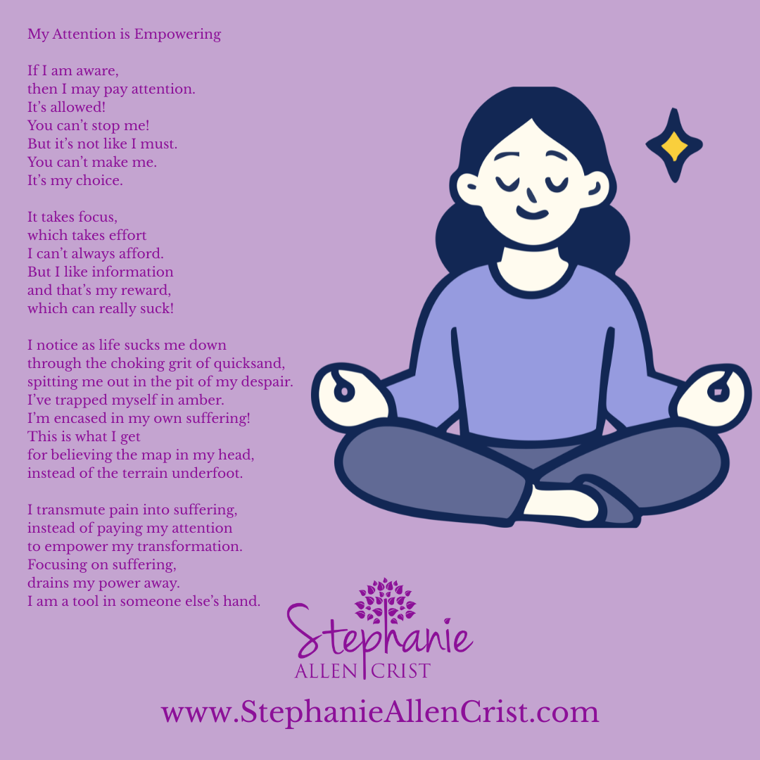 Attention is Empowering. Awareness is power the way electricity… | by ...