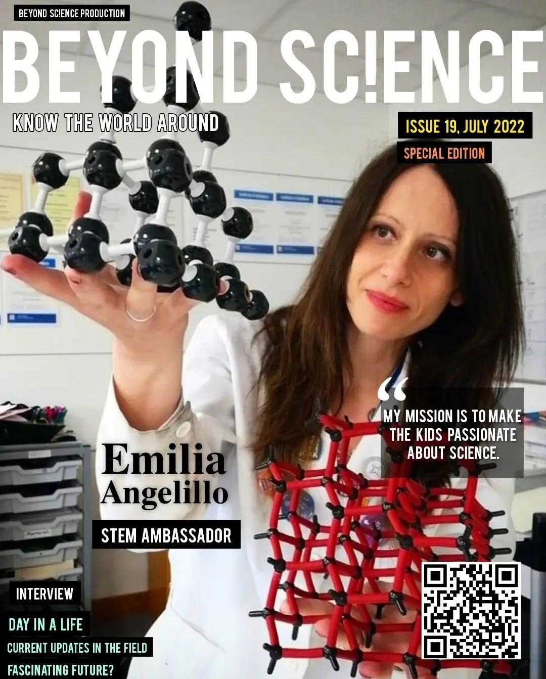 featuring Emilia Angelillo (STEM ambassador) | by BEYOND SC!ENCE magazine | Medium