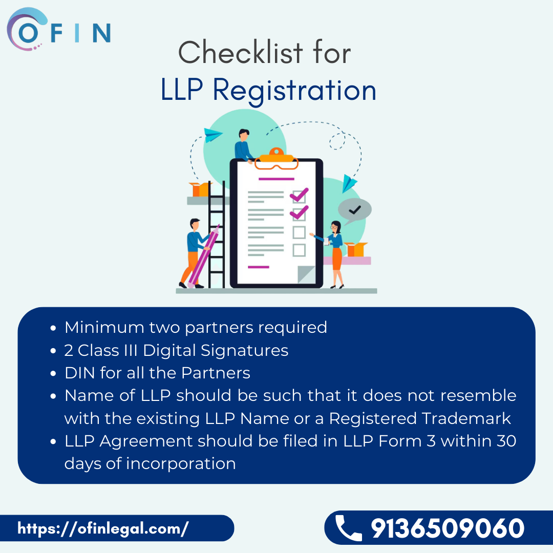 Checklist for Incorporation of LLP in India_ - Ofin Legal - Medium