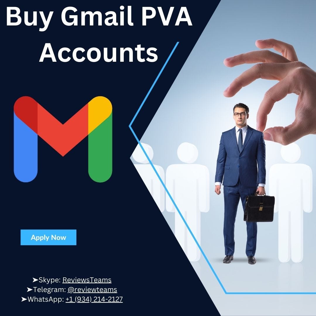 How to Buy Gmail PVA Accounts Bulk-Aged-100%Verified | by Timothy ...