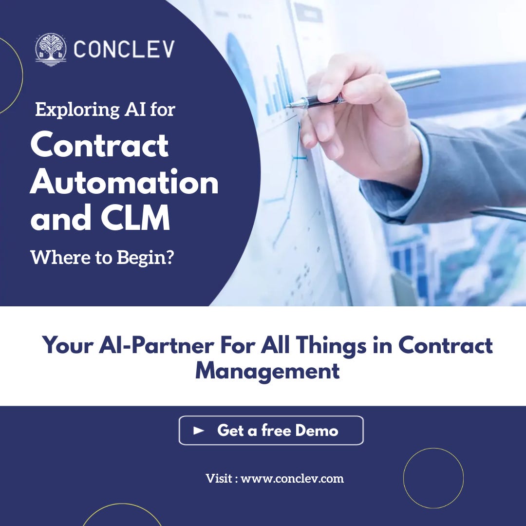 Curious about AI for contract automation and #CLM? - Conclev - Medium