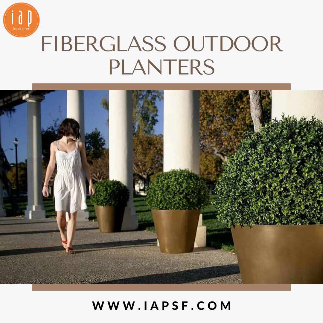Fiberglass Outdoor Planters | IAP - IAPSF - Medium