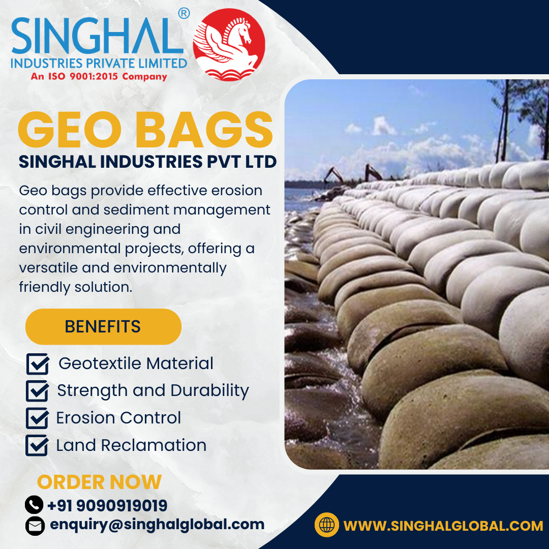 Sustainable Soil Protection: The Promise of Geo Bags in Modern Civil ...
