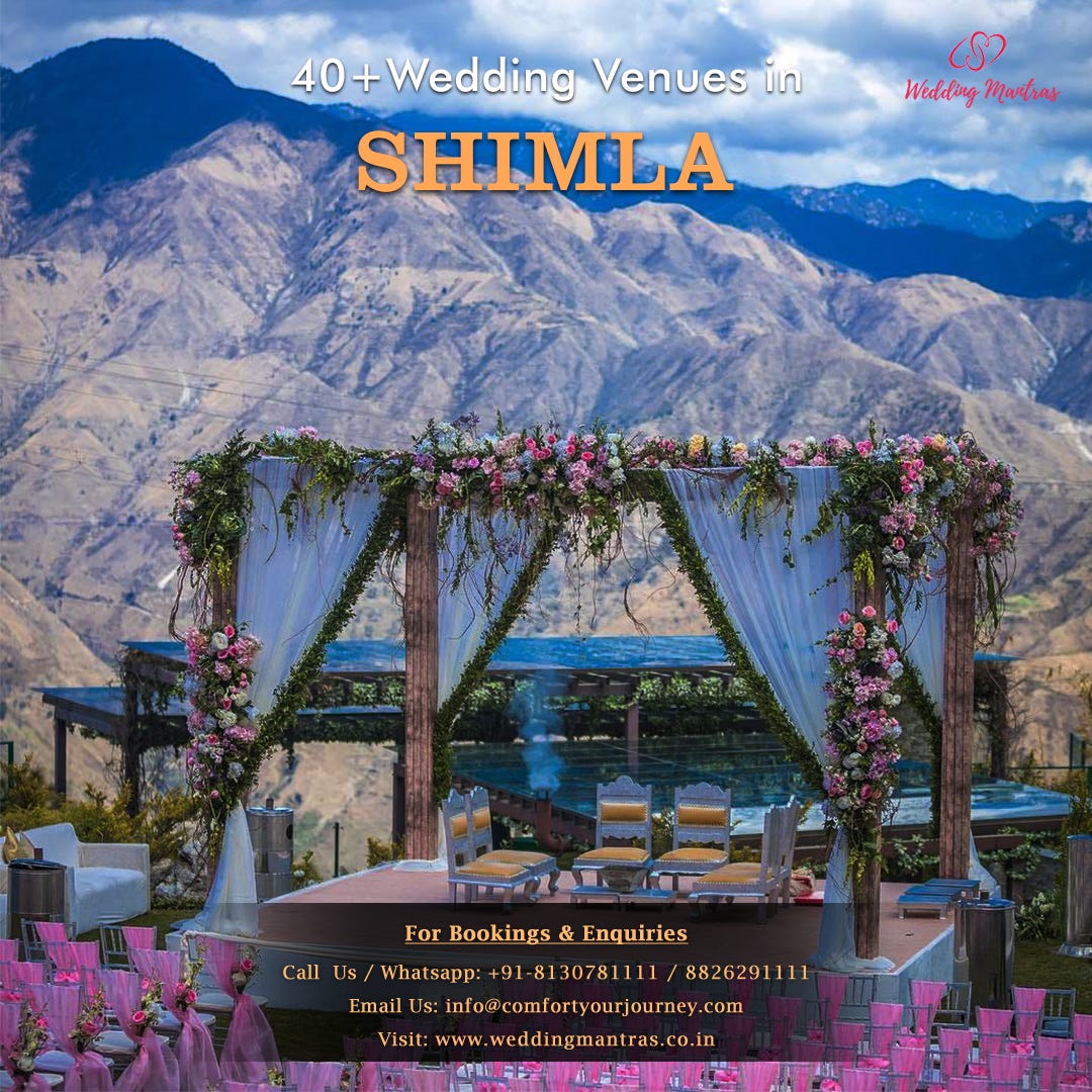 Destination Wedding Venues in Shimla - CYJ Events - Medium