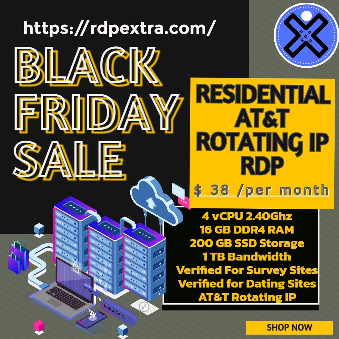 Residential AT&T Rotating IP RDP-https://rdpextra.com/residential-att-rotating-rdp ...