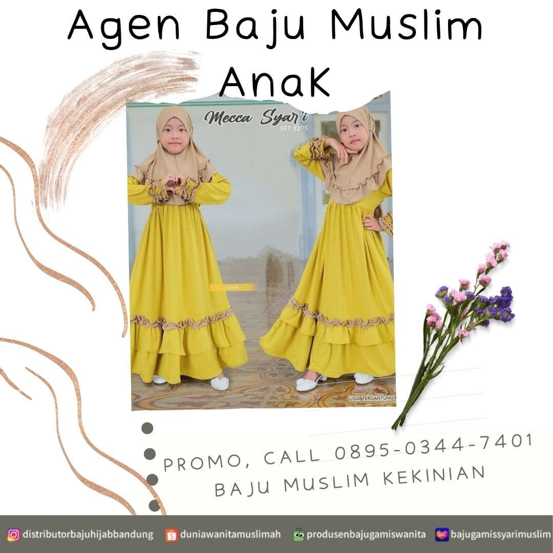 TERMURAH, Call 0895-0344-7401 Model Tunik Muslim Anak | by ...