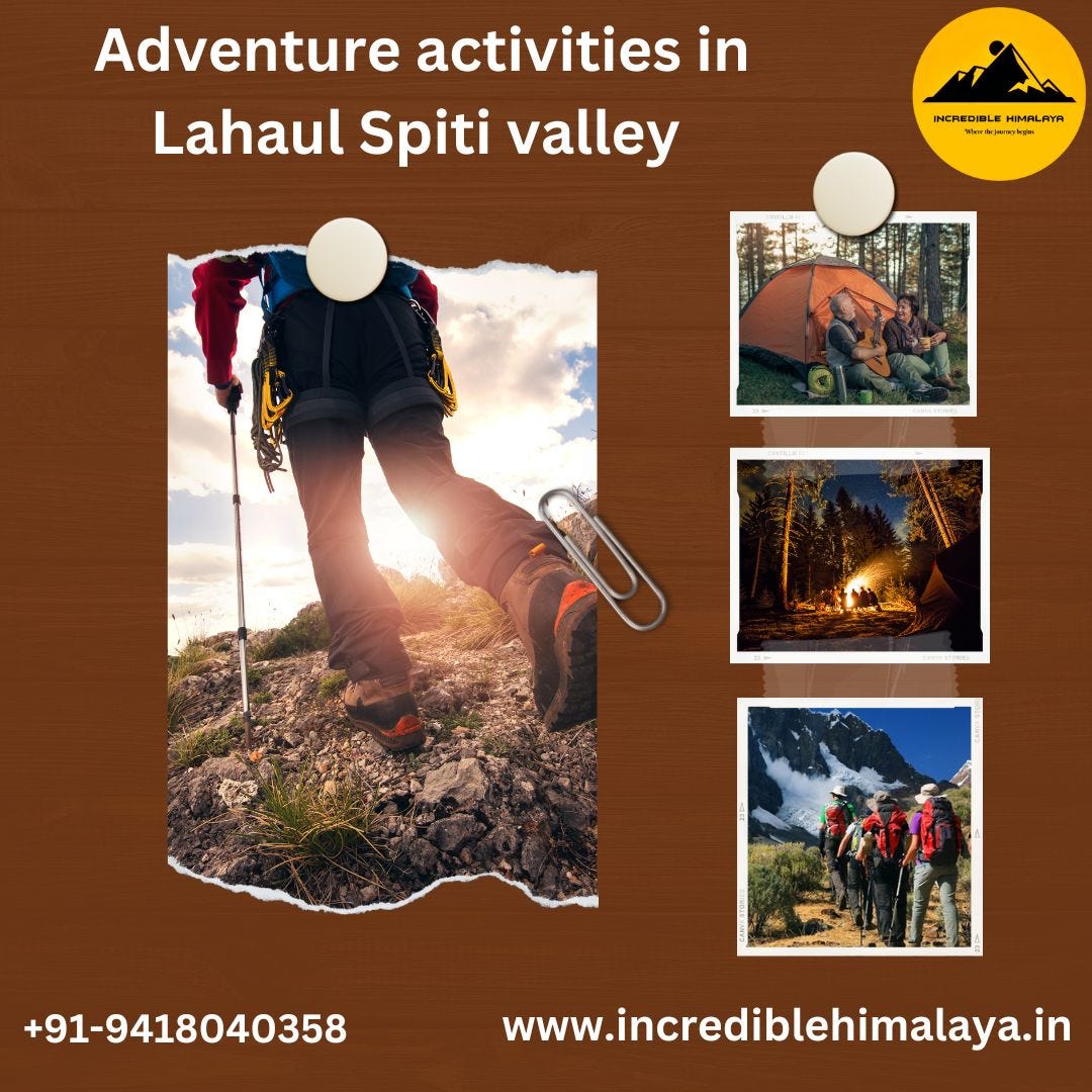 Adventure Activities in Lahaul Spiti Valley - Incredible himalaya - Medium