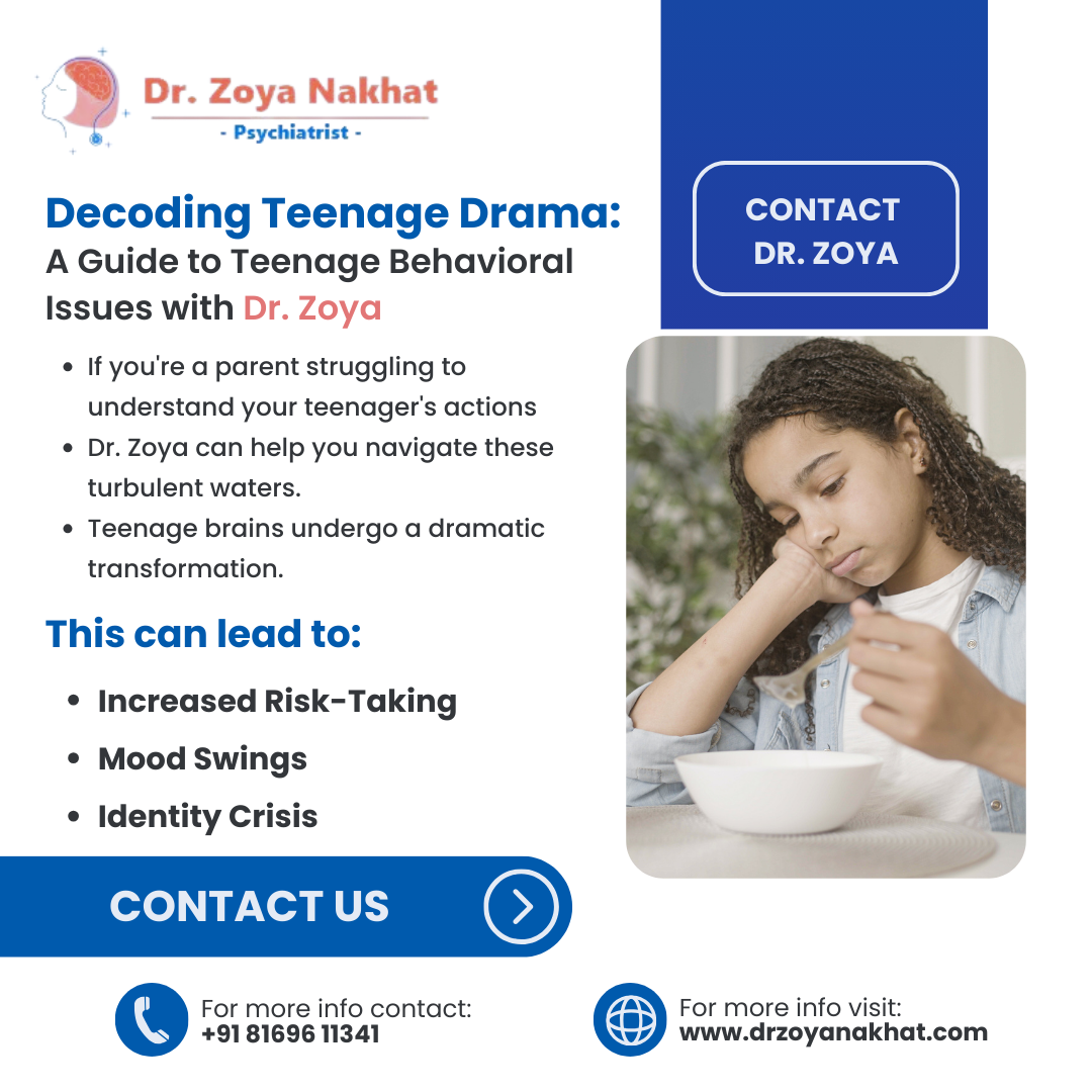 Understand teenage behavioral issues with expert psychiatric treatment ...