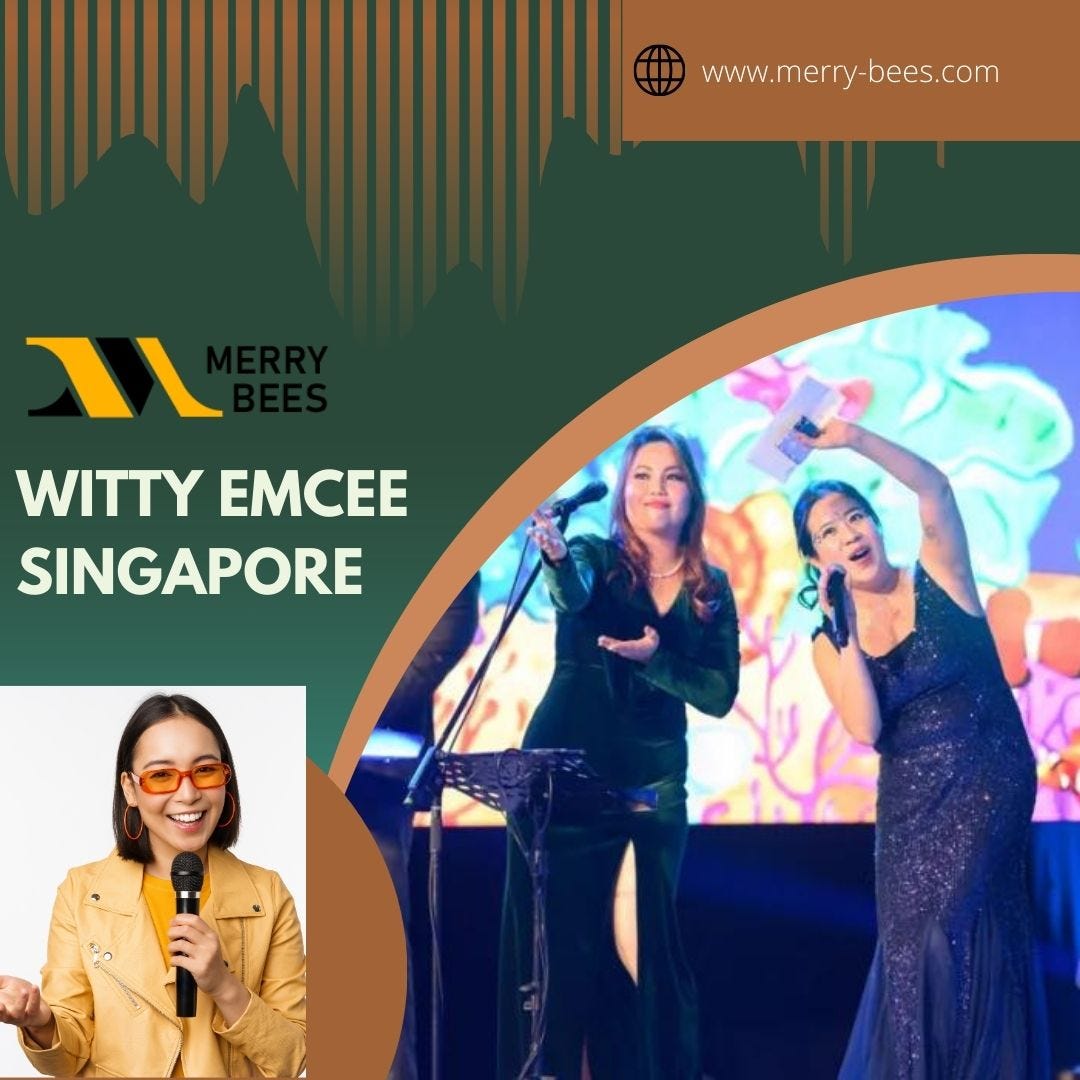 Experience Event Magic: Witty Emcee Singapore at Your Service - merrybees - Medium