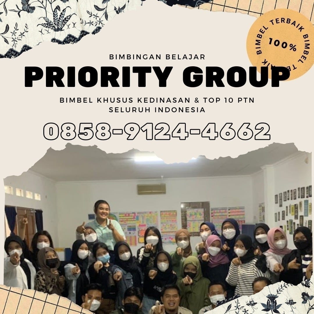 PELAYANAN TERBAIK, 0858-9124-4662 (Langsung OWNER), Bimbel STAN Terbaik Di Indonesia Priority ...