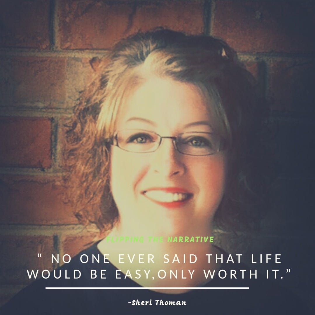 FLIPPING THE NARRATIVE: SHERI THOMAN | by Lana Jelenjev | FLIP THE ...