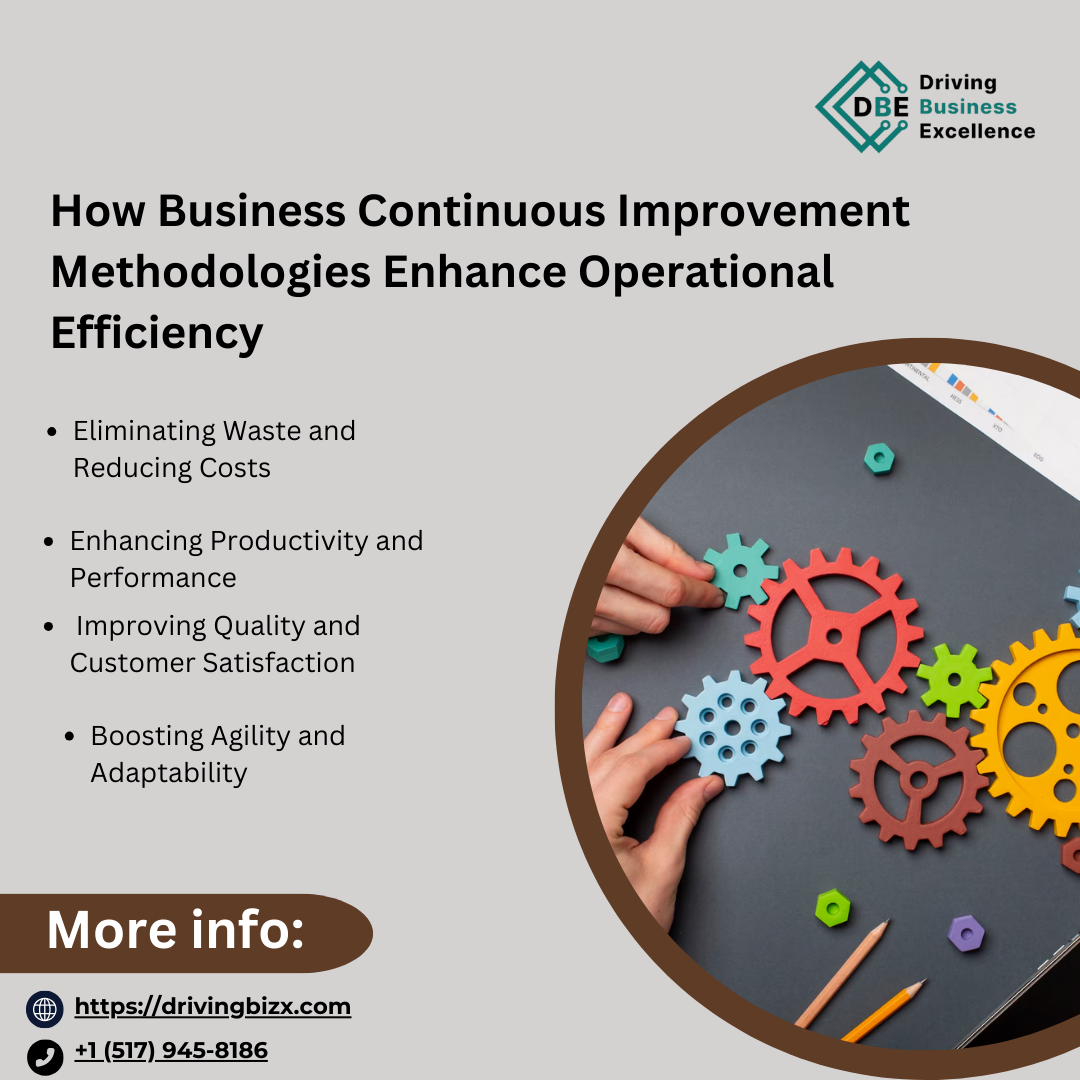 How Business Continuous Improvement Methodologies Enhance Operational Efficiency | by Driving ...