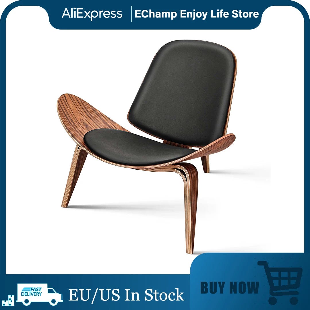 Get Cozy in Style: Exploring the Nordic Solid Wood Leisure Chair! | by ...