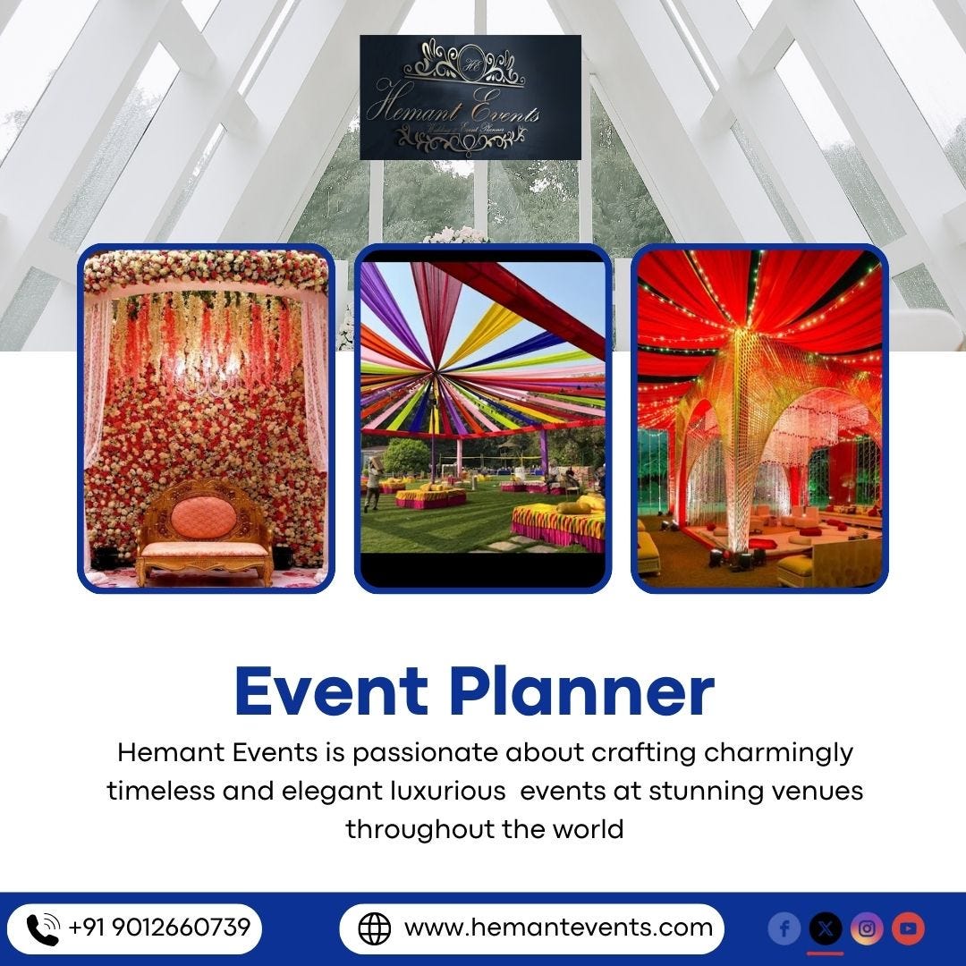 Finding a Event Planner in Noida at low budget? | by Hemant Events and ...