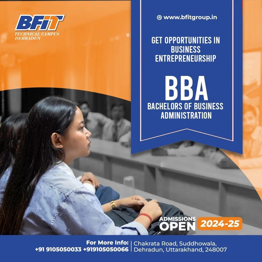 Top In Demand Career Path after Completing Your BBA Course. | by BFIT ...