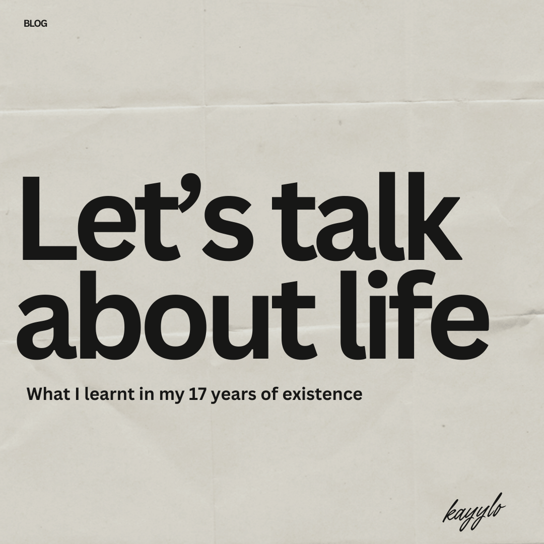 BRUTAL TRUTHS ABOUT LIFE ( from a 17y/o) | by Kanika Loganathan | Medium