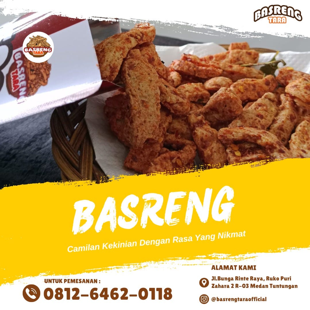 Terdekat , WA 0812–6462–0118, Jual Basreng Asli di Medan - Basreng Tara ...