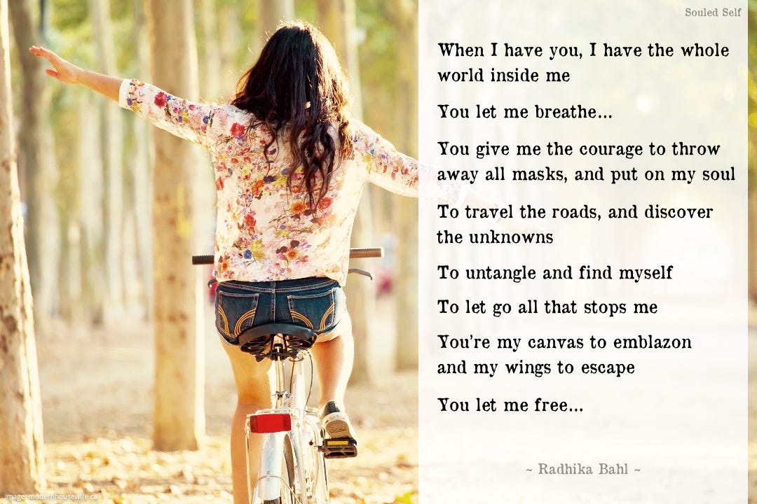 The most invaluable gift to oneself is the freedom to ‘explore’. And it ...
