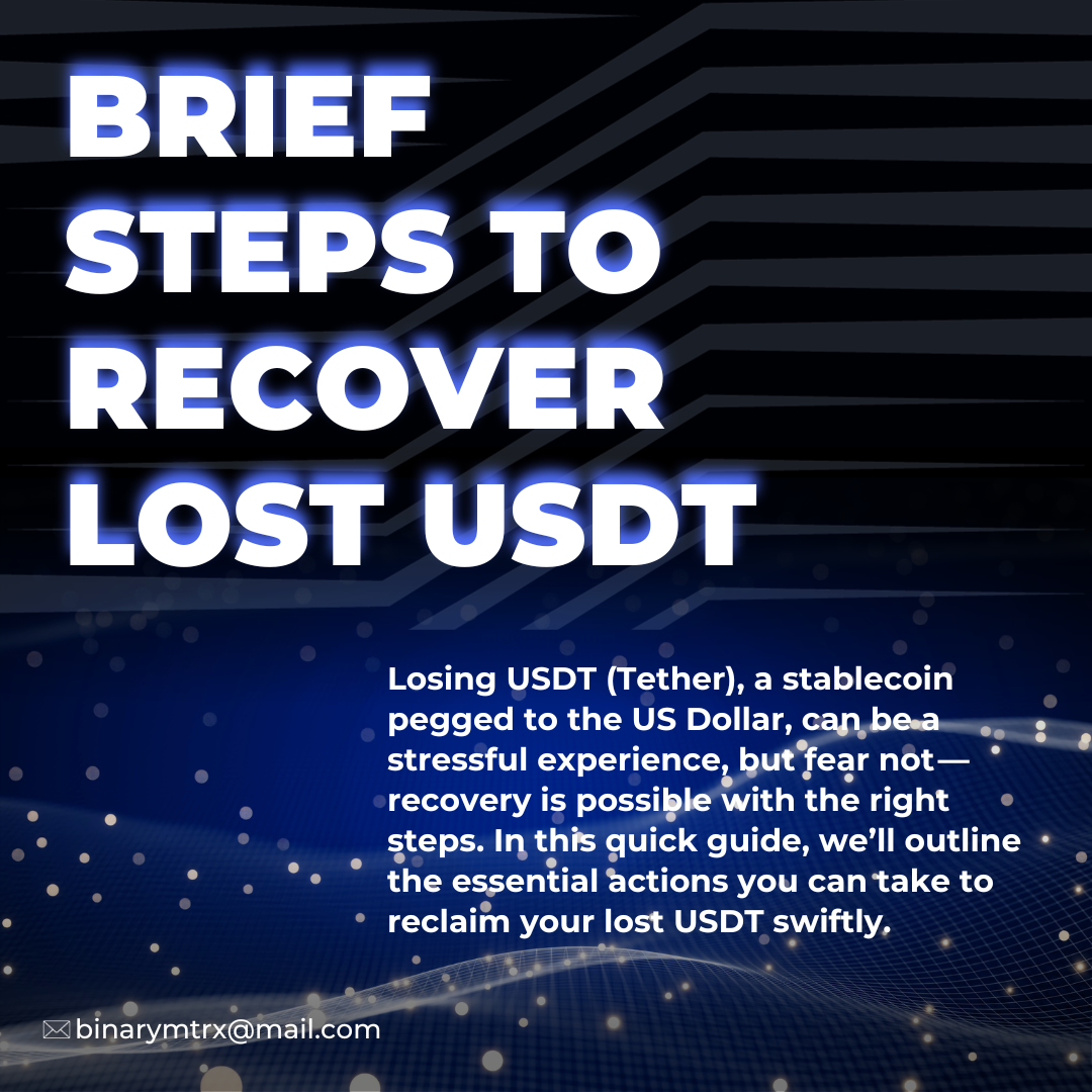 Navigating the Maze: Brief Steps to Recover Lost USDT | by Jared Lewis ...