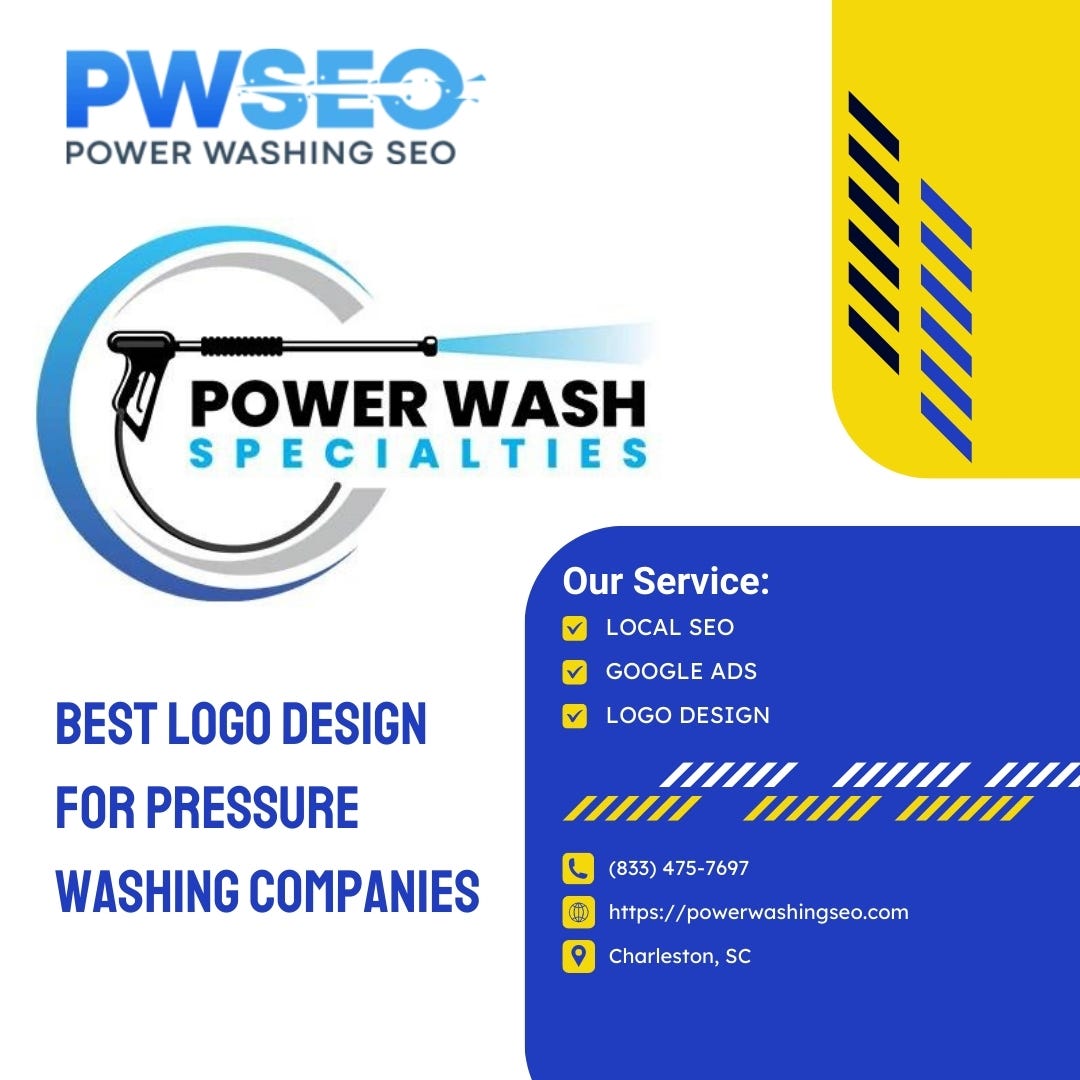 Best Logo Design for Pressure Washing Companies - Power Washing SEO ...