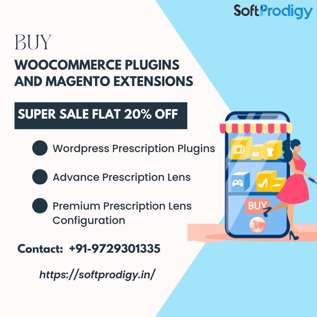 Buy Woocommerce Plugins & Magento 2 Extensions with Flat 20% Discount | by SoftProdigy Store ...