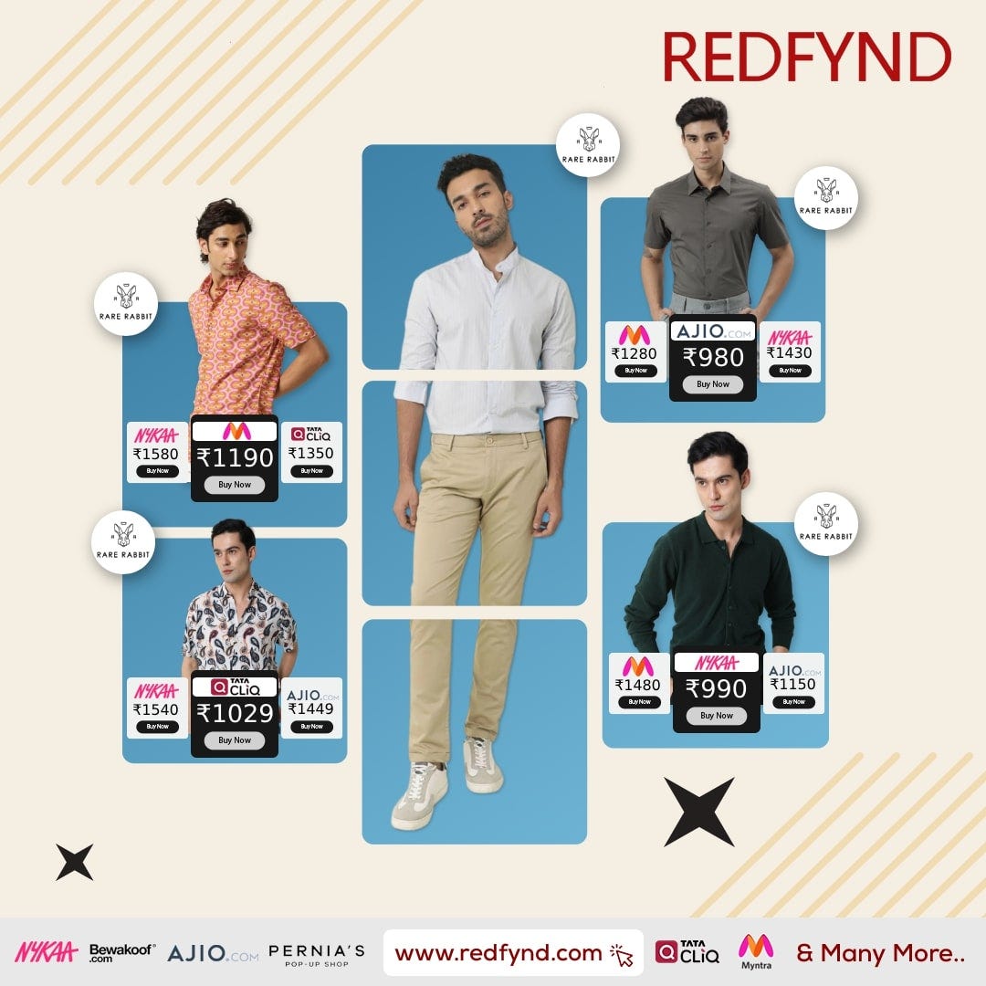 Buy rare rabbit shirts online. Welcome to Redfynd! Explore the Finest ...