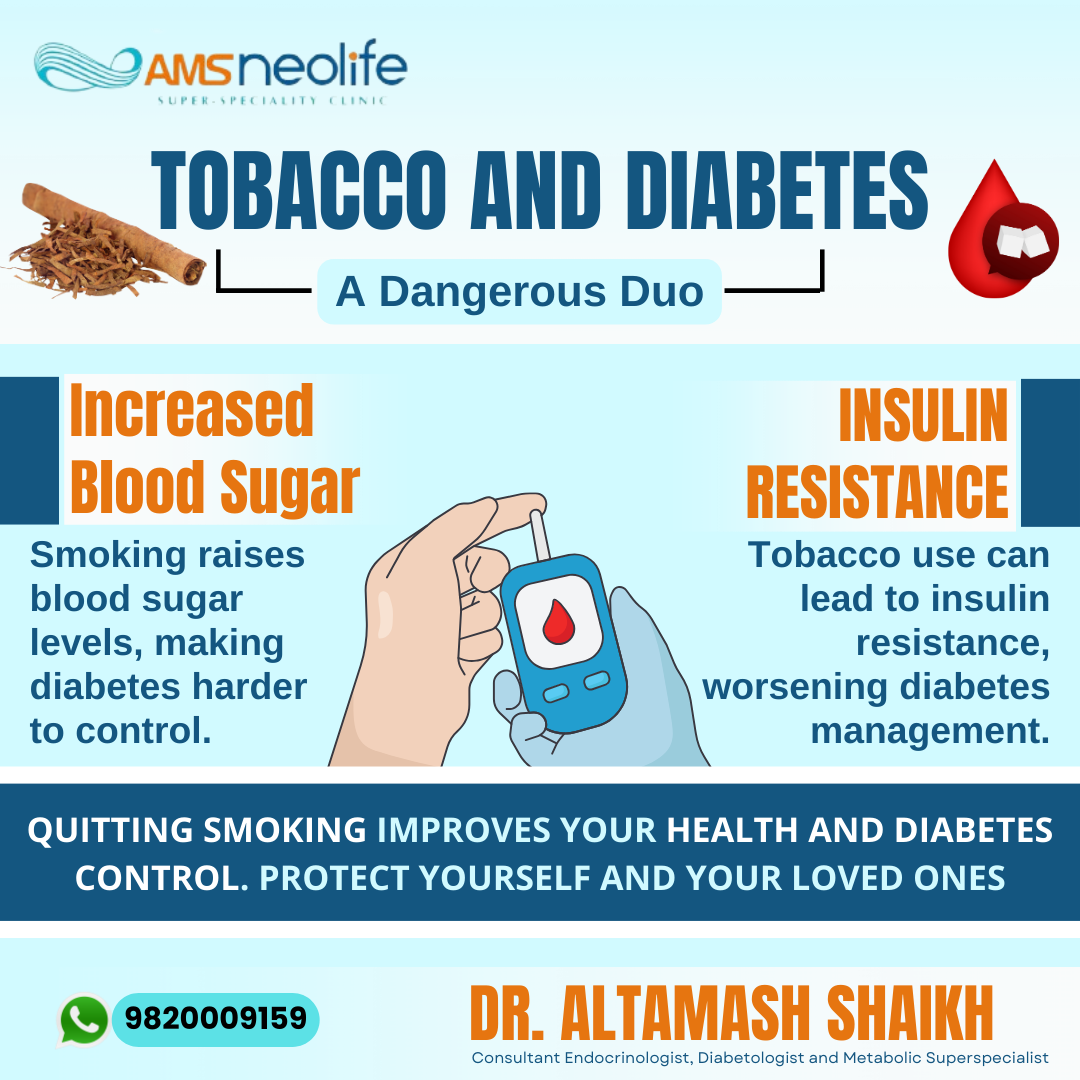Tobacco and Diabetes: Expert Insights from Dr Altamash Shaikh Mumbai ...