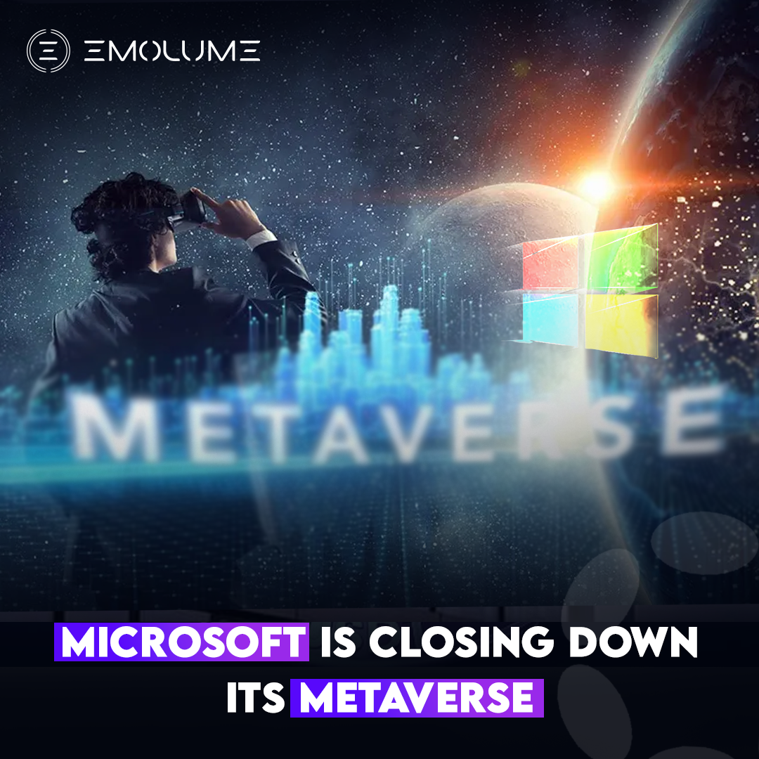 Microsoft is closing down its Metaverse | by Emolume Money | Medium