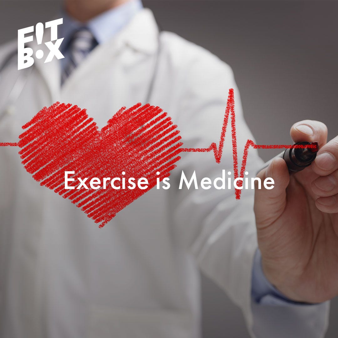 The word is out, exercise is medicine! | by fitbox | FitBox | Medium