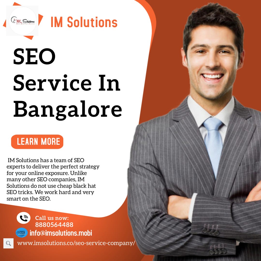 SEO Service In Bangalore | IM Solutions - IM Solutions - Medium