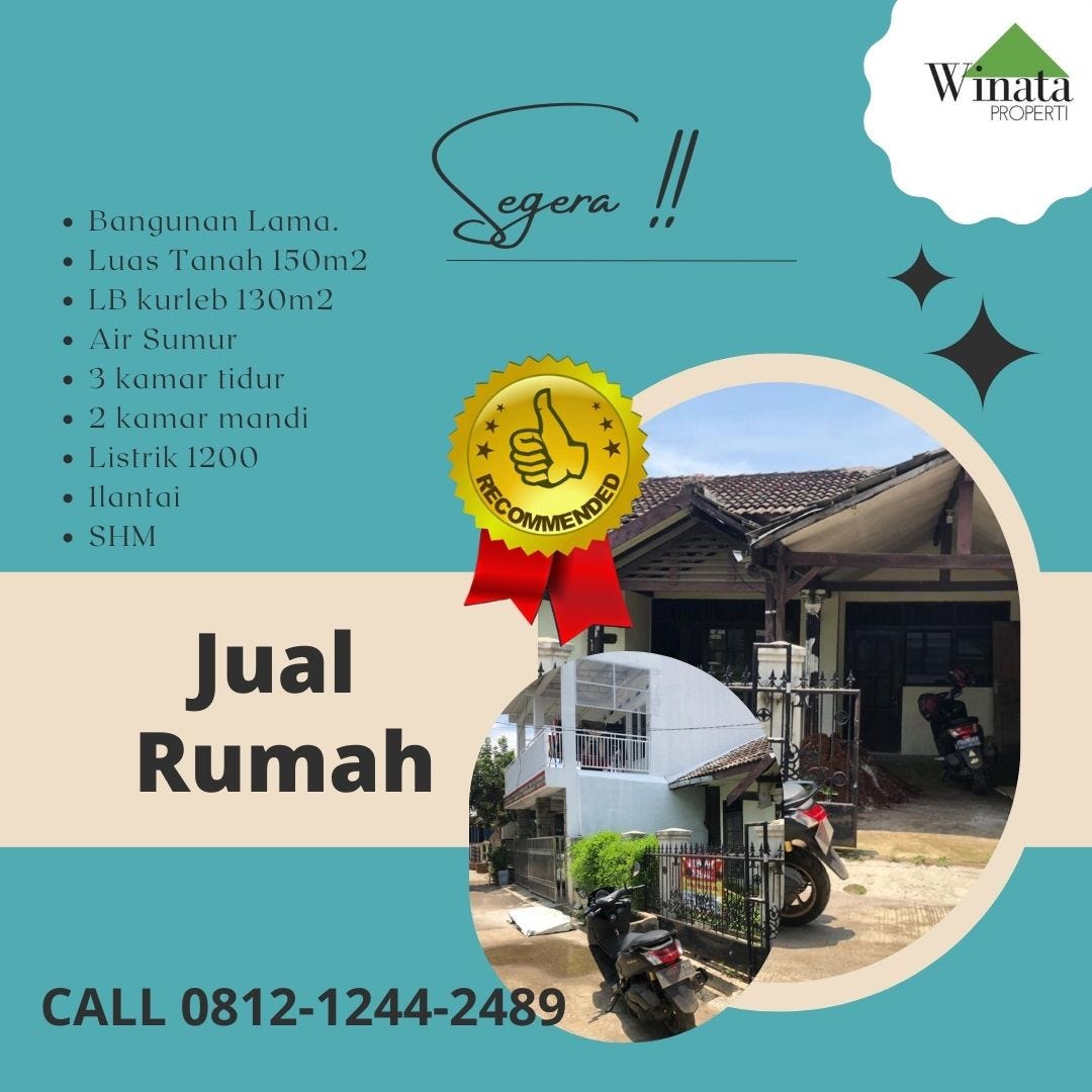 properti. RUMAH DIJUAL MURAH !! | by rumah properti | Medium