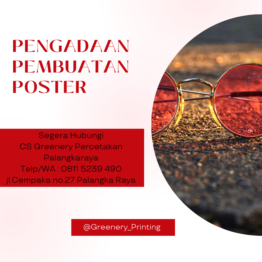 Pusat Pengadaan Pembuatan poster di Palangkaraya Hub 0811 5239 490 WA ...