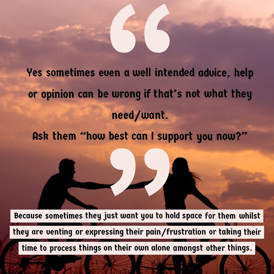 The no. 1 mistake we make when trying to help others: | by Ayushi ...