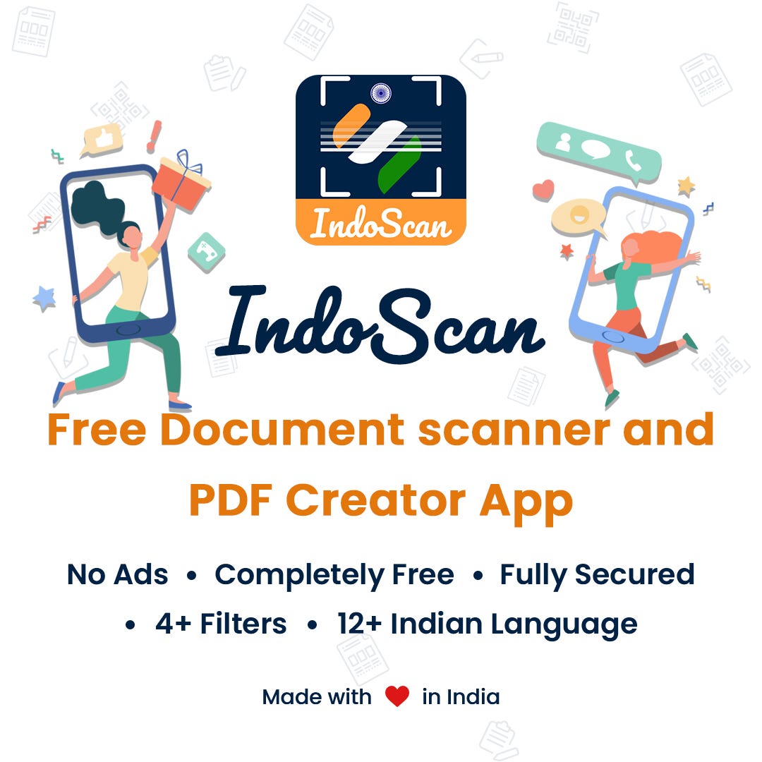 Indoscan: Free Document scanner & PDF Creator App - Indoscan Free Document scanner & PDF Creator ...