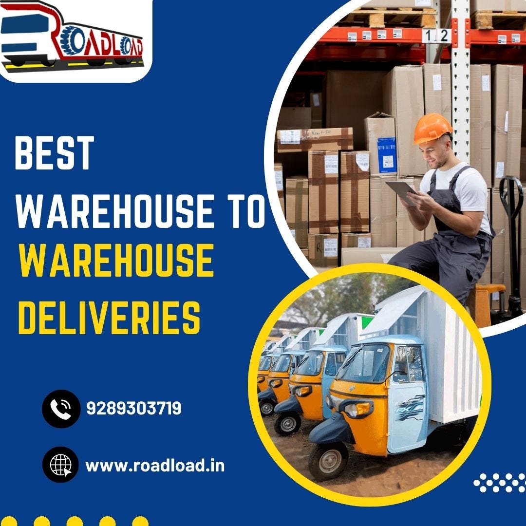 Best Warehouse to Warehouse Deliveries - RoadLoad - Medium