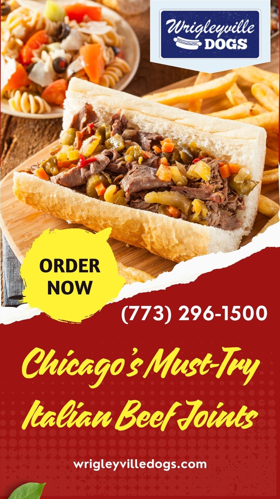 Chicago’s Must-Try Italian Beef Joints - Wrigleyville Dogs - Medium