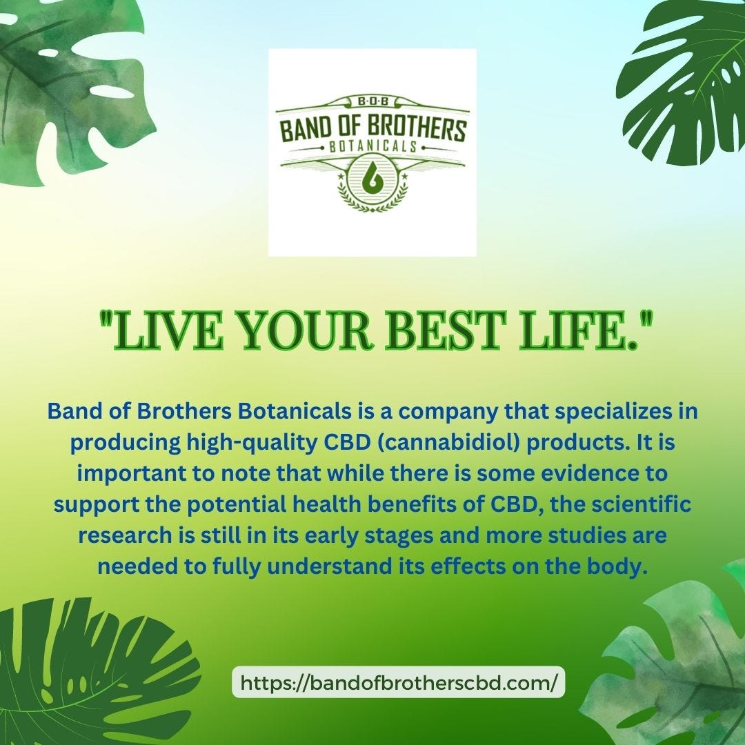 Band Of Brothers Botanicals - Bandofbrotherscbd - Medium