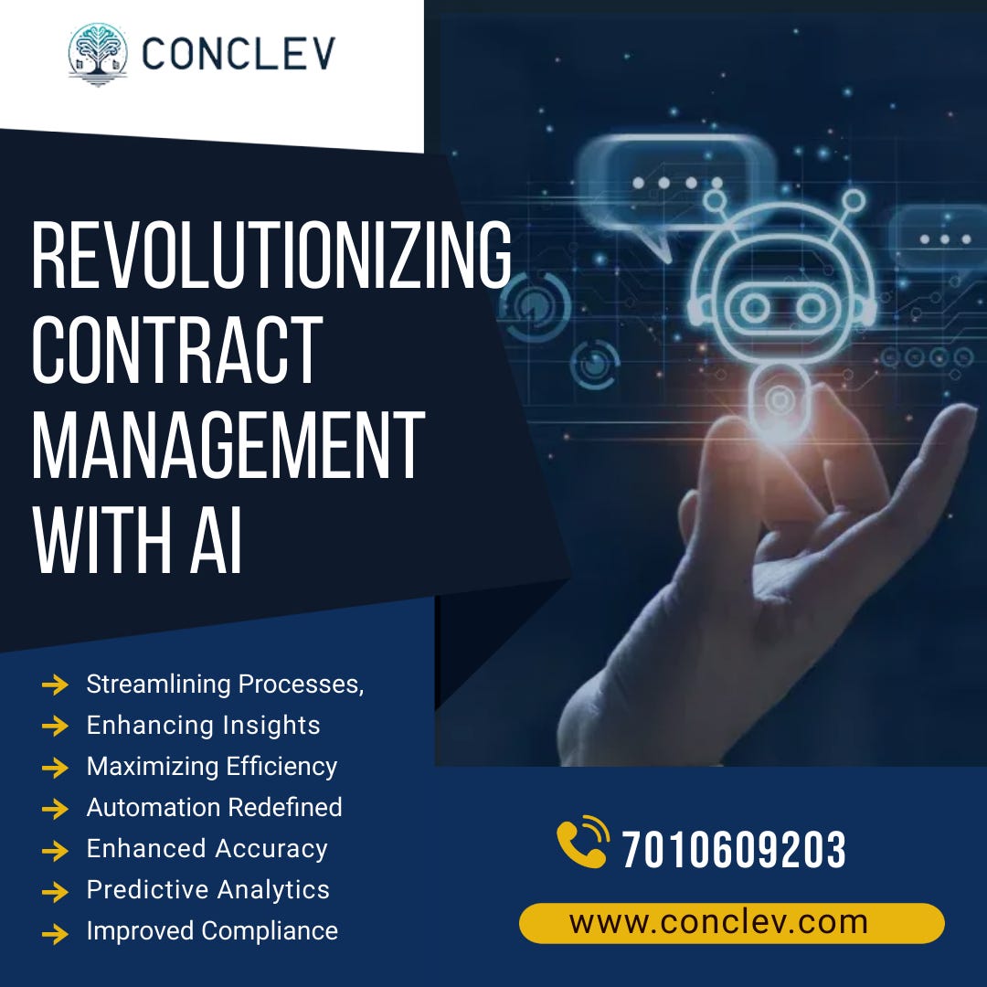 Optimizing Contract Management with AI-Powered Solutions - Conclev - Medium Optimizing Contract Management with AI-Powered Solutions - Conclev - Medium