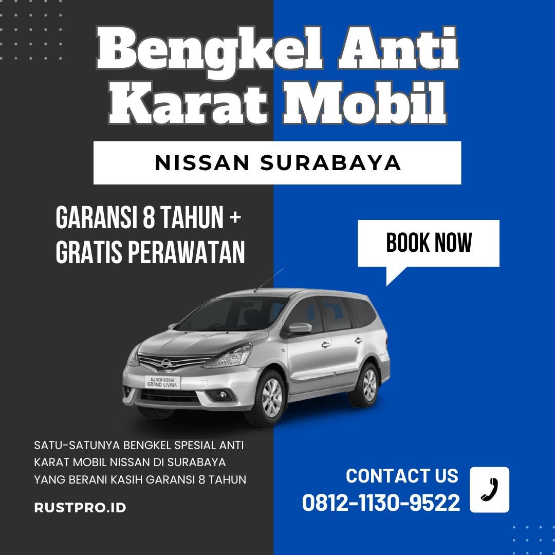 Bengkel Anti Karat Mobil Nissan Surabaya RustPro - Salon Mobil Surabaya - Medium