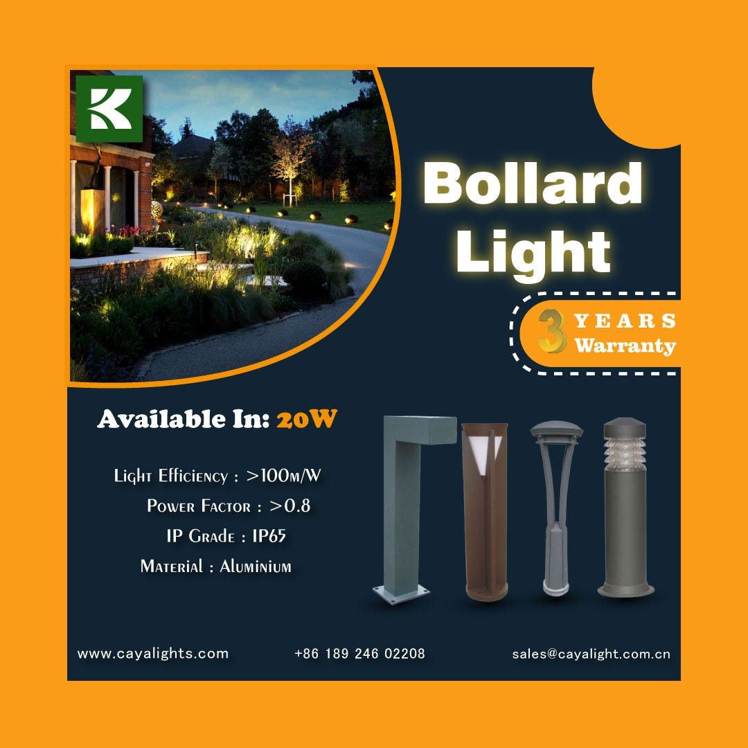 LED Bollards Light. LED Bollard lights are an increasingly… | by ...