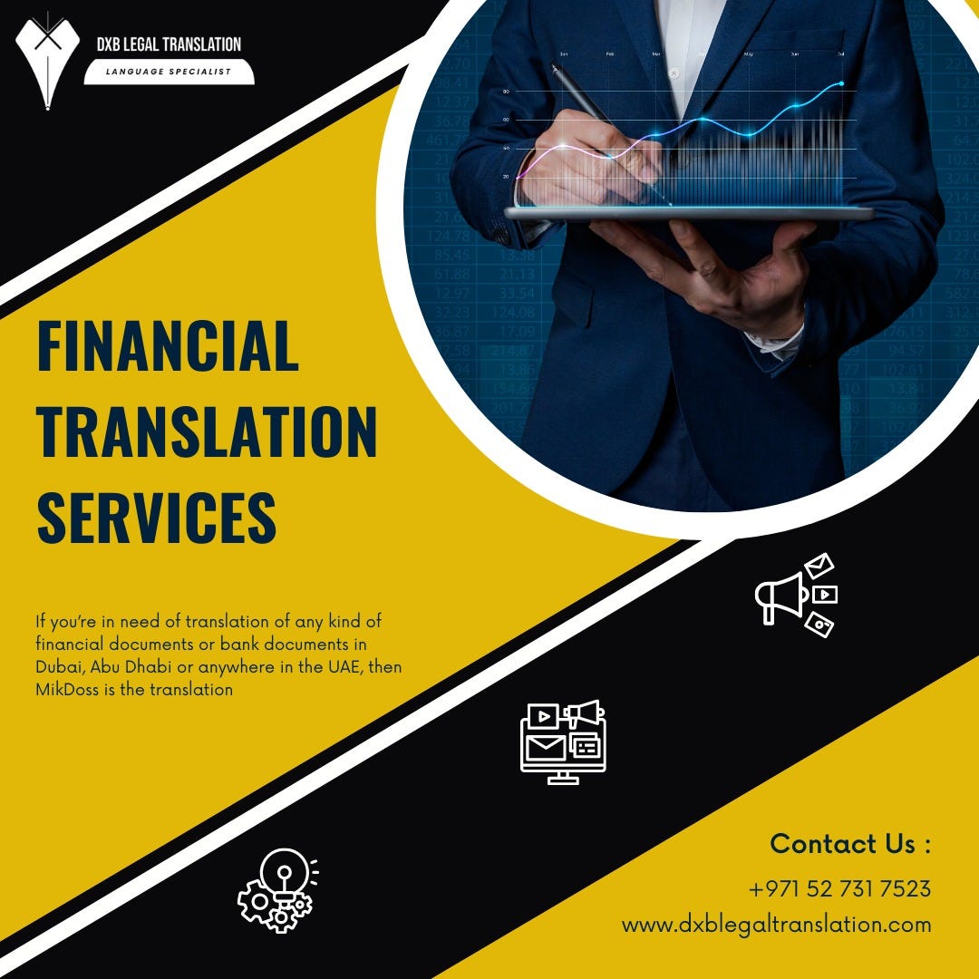 Financial Translation Services - DXB Legal Translation - Medium