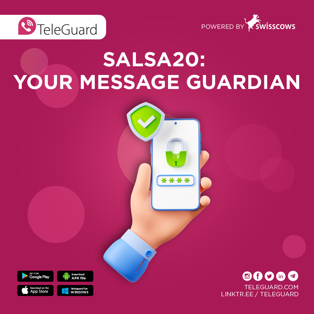 SALSA20 Encryption Algorithm Fortifying TeleGuard | Medium