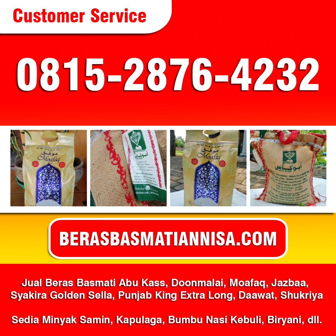 SUPPLIER 081528764232 Beras Basmathi Cap Ketupat Review | by Jual Beras ...